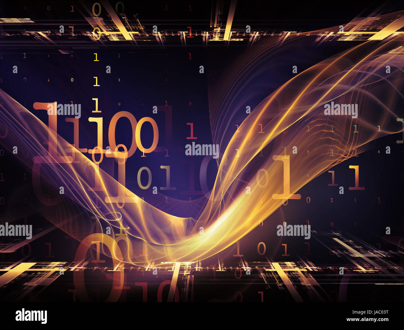 Fractal Realms series. Creative arrangement of fractal elements, grids ...