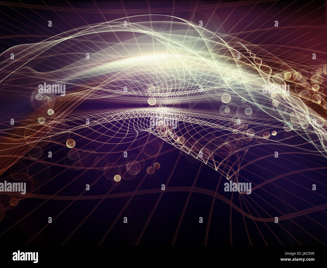 Fractal Realms series. Composition of fractal elements, grids and ...