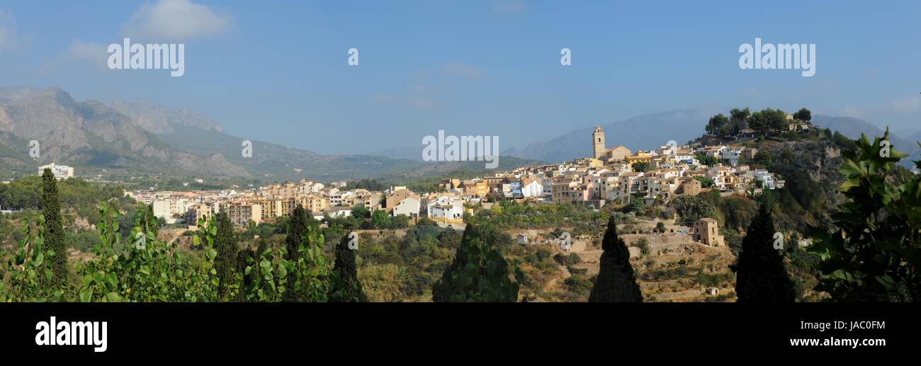 spain - polop de la marina - costa blanca Stock Photo - Alamy