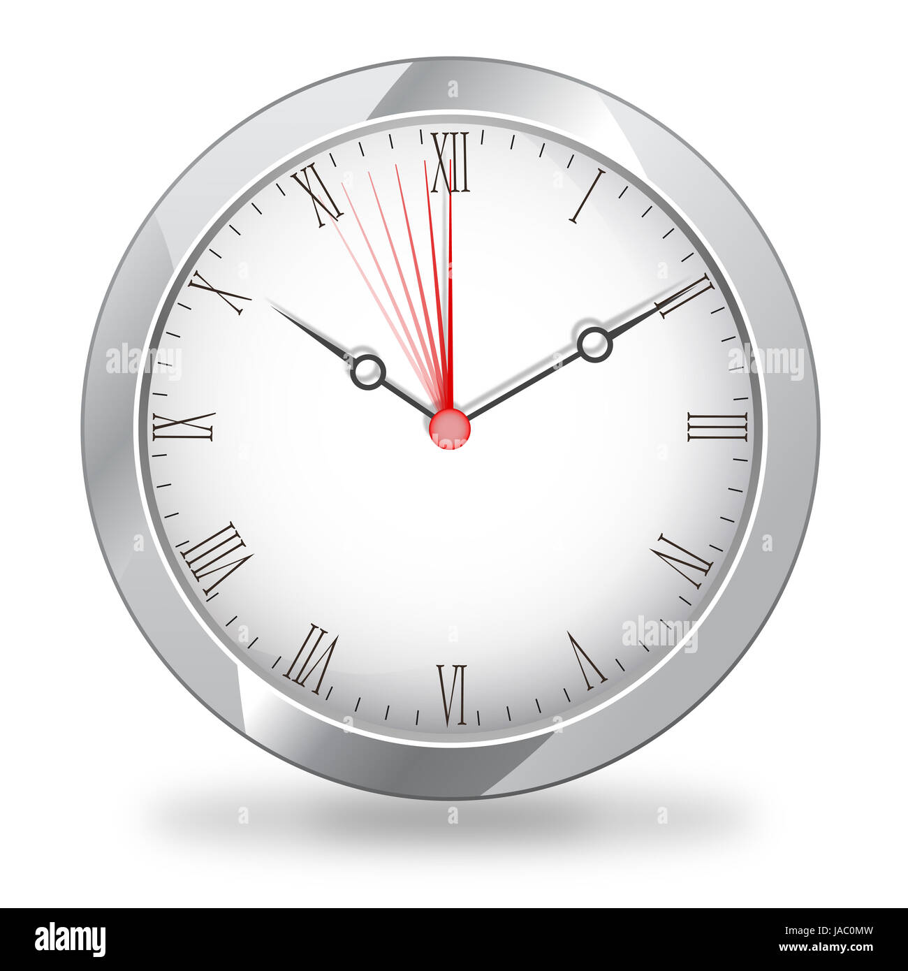 wall clock that marks the progress of time Stock Photo - Alamy