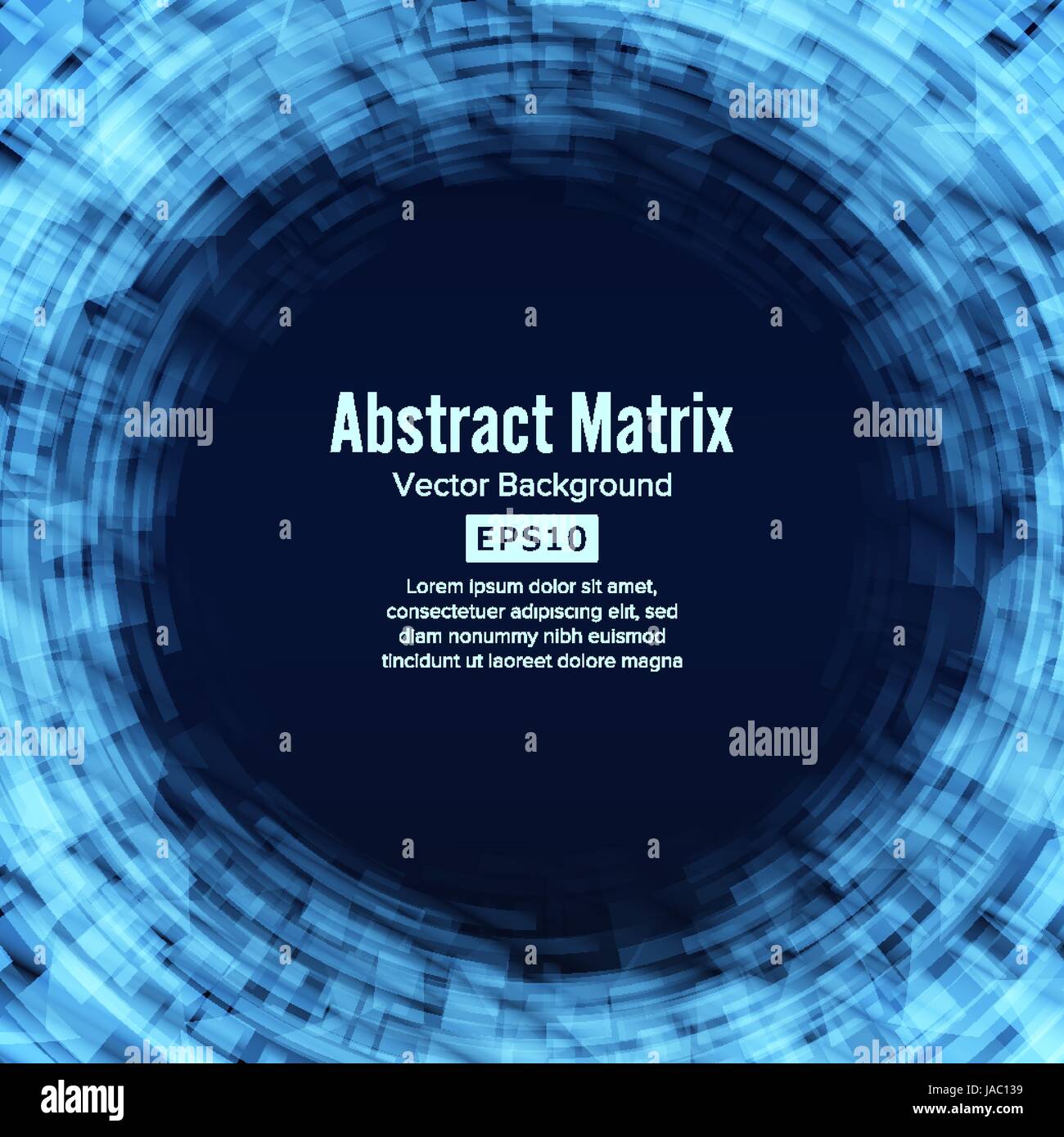 Sci-fi Abstract Matrix Futuristic Technology Background illustration ...
