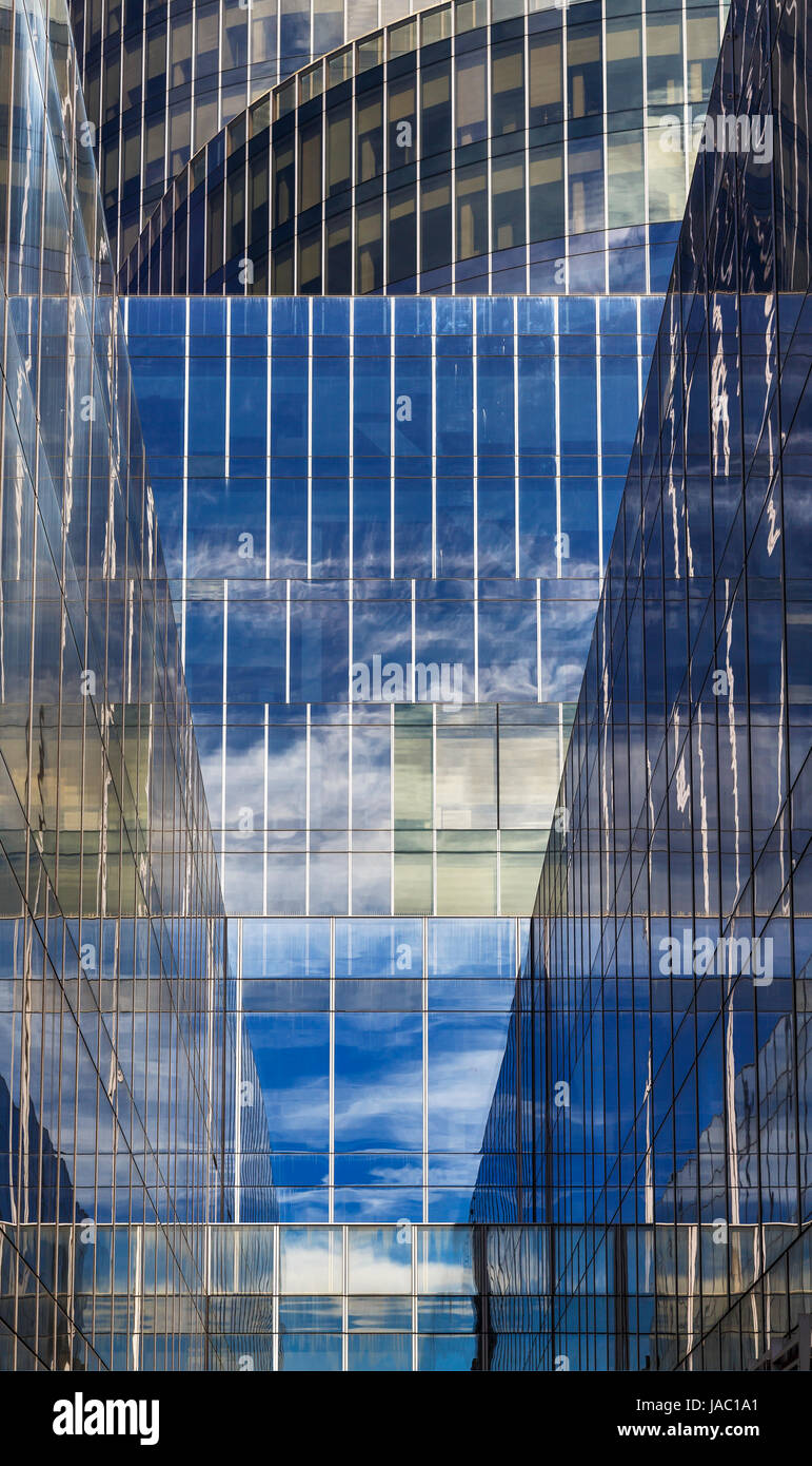 Gas Natural Office building in Barcelona Spain Stock Photo - Alamy