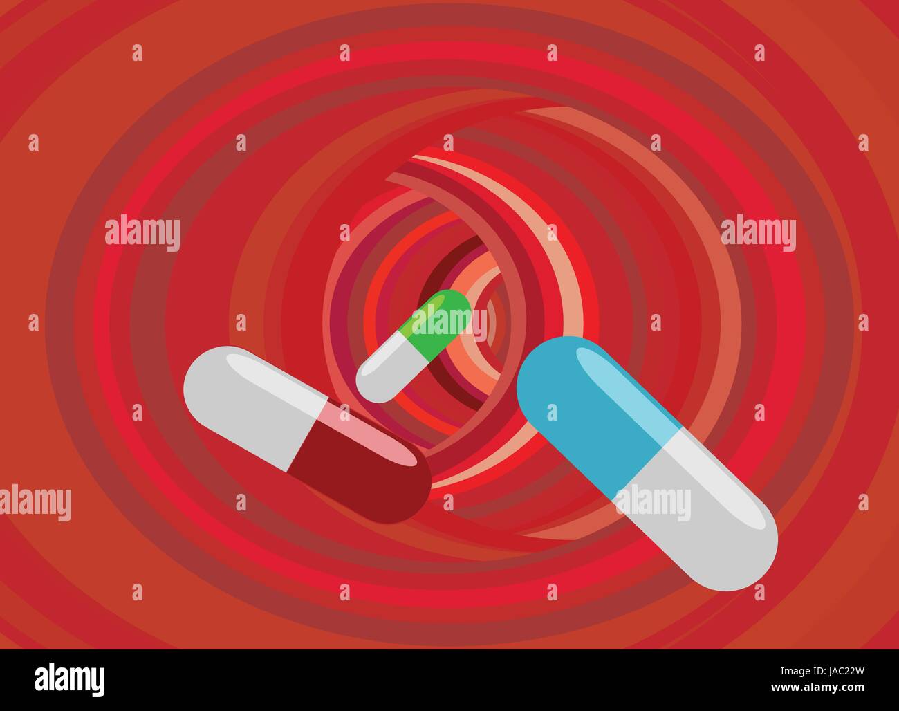Swallow tablets Stock Vector Images - Alamy