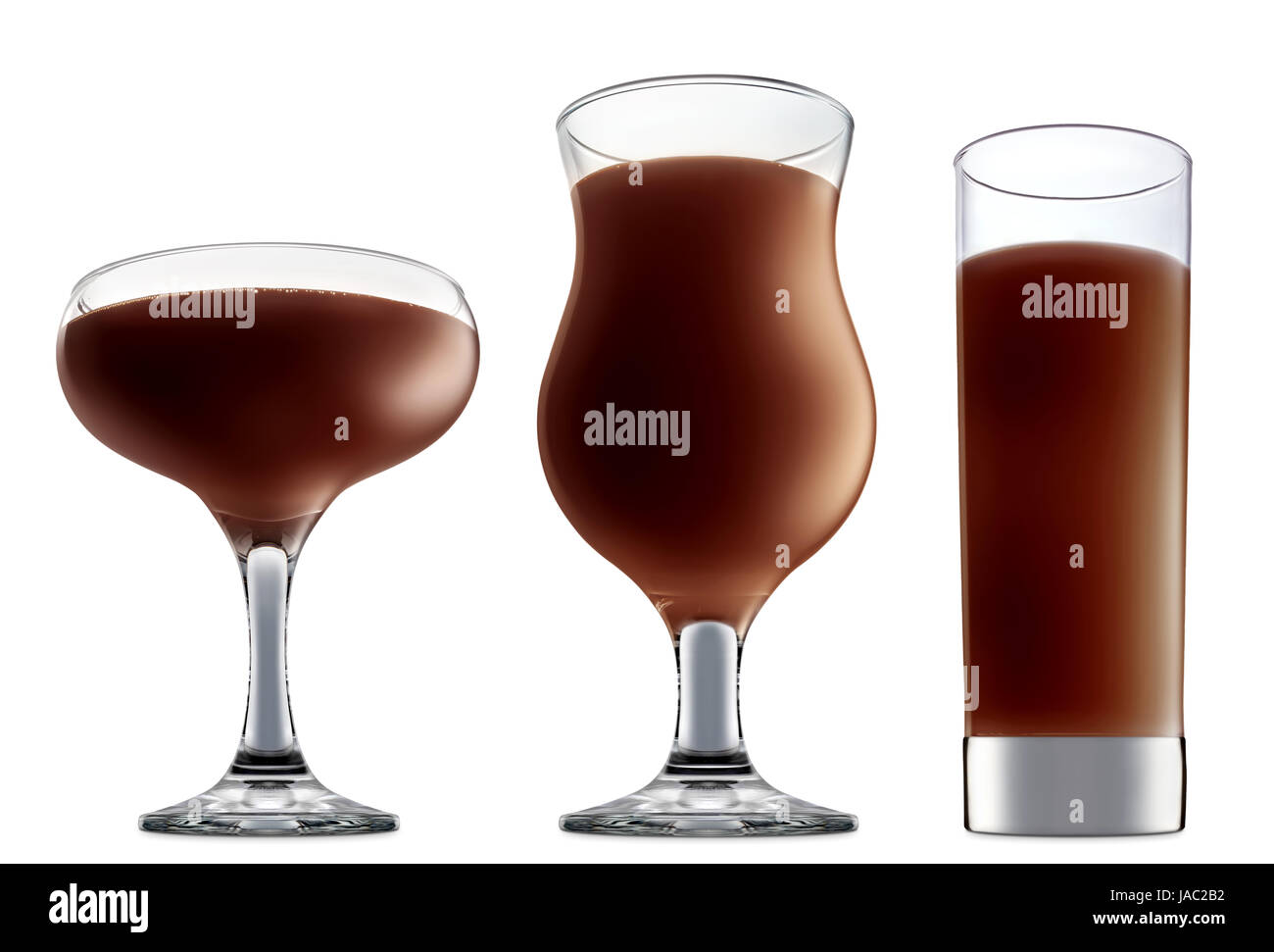 Original Irish Cream Liqueuron alcohol cocktail or chocolate mocktail ...