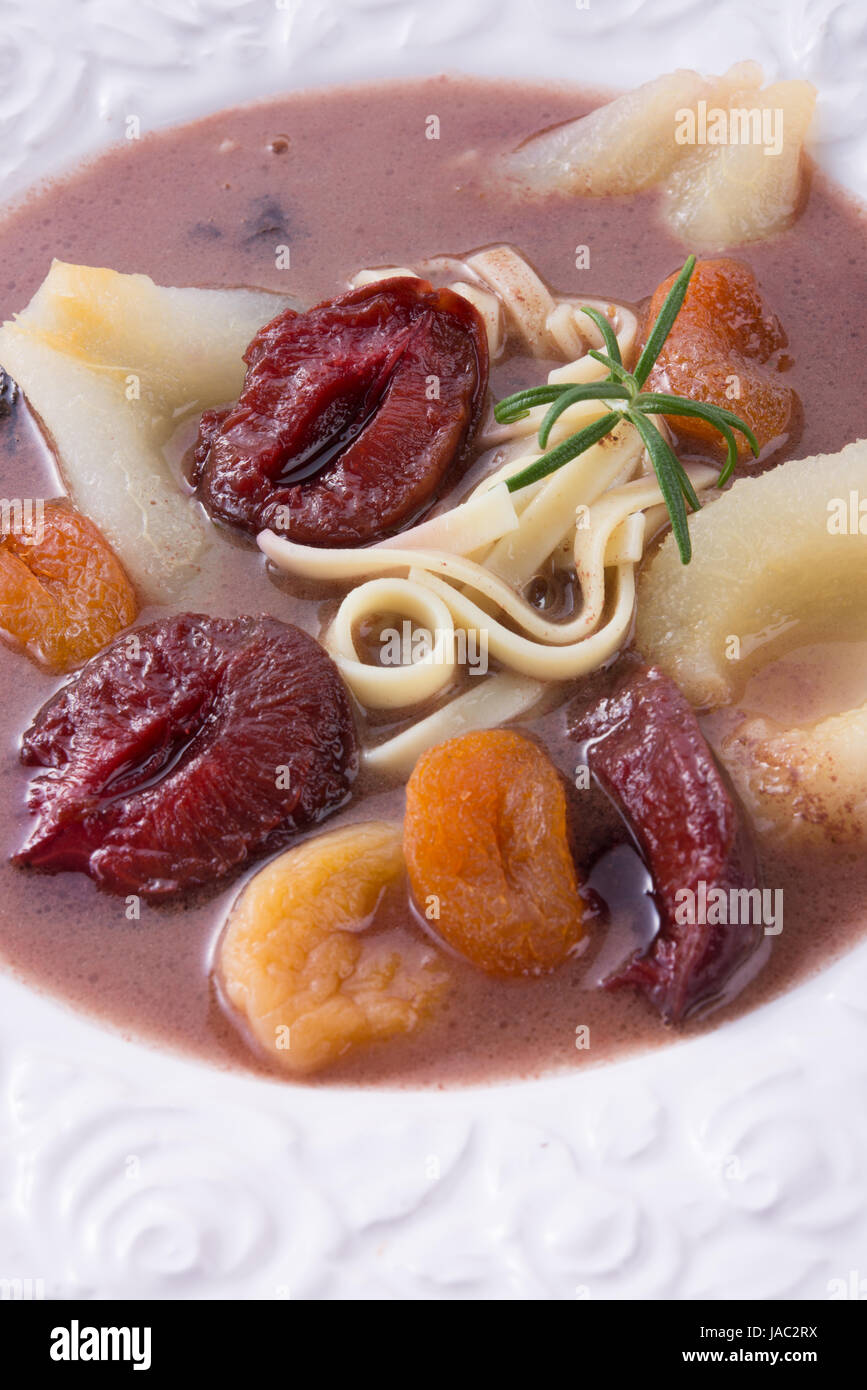 Czernina polish soup made duck hi-res stock photography and images - Alamy