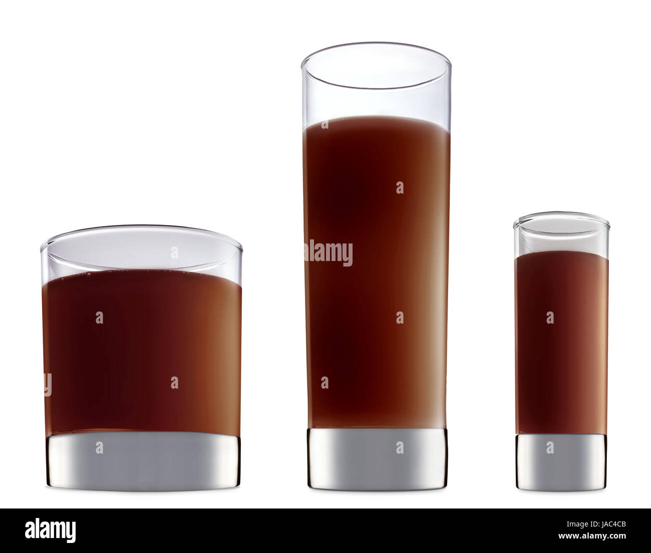 Original Irish Cream Liqueuron alcohol cocktail or chocolate mocktail ...