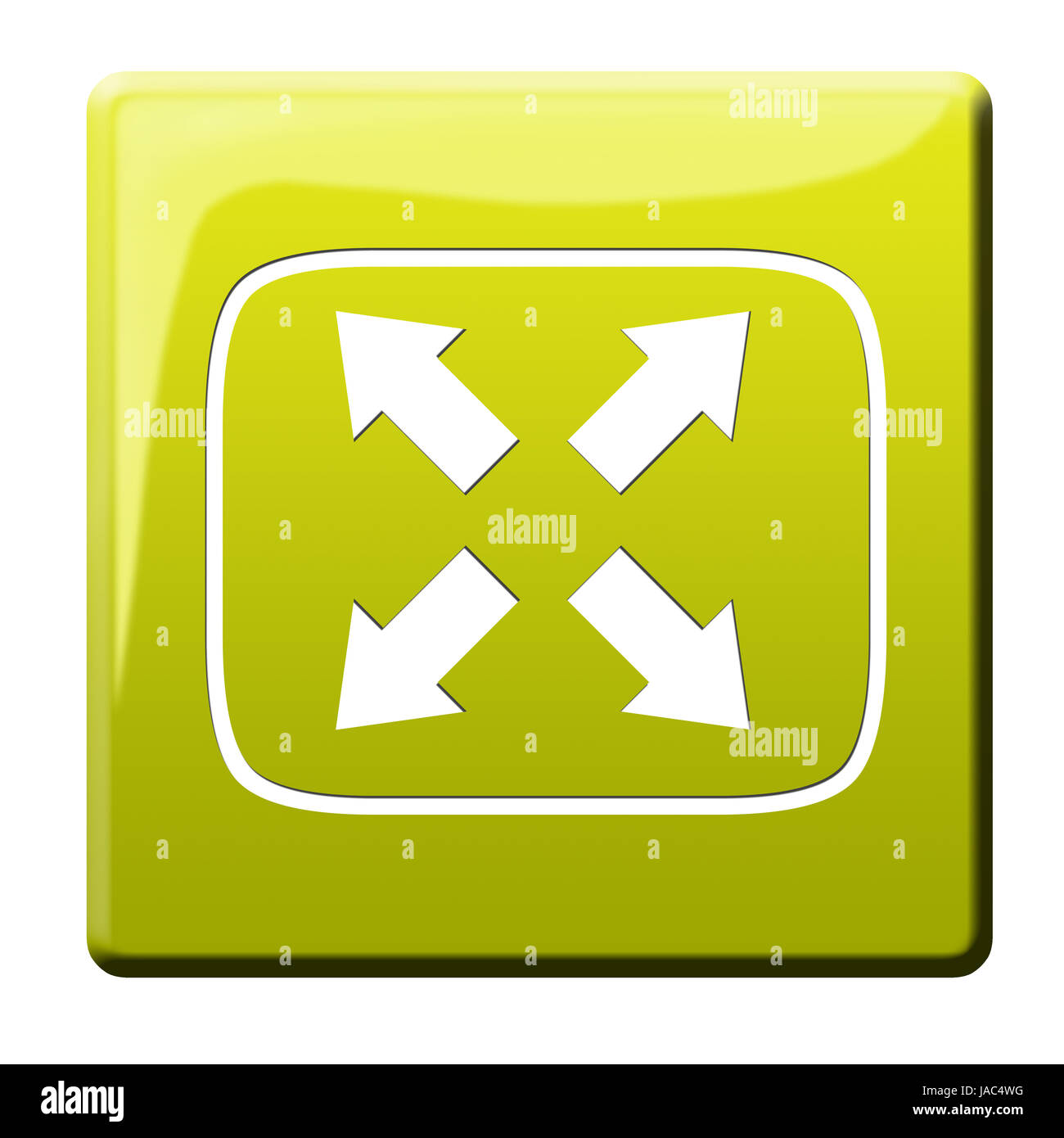 zoom in zoom out button Stock Photo - Alamy