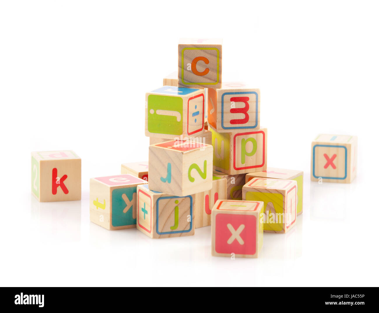alphabet cubes with letters Stock Photo - Alamy