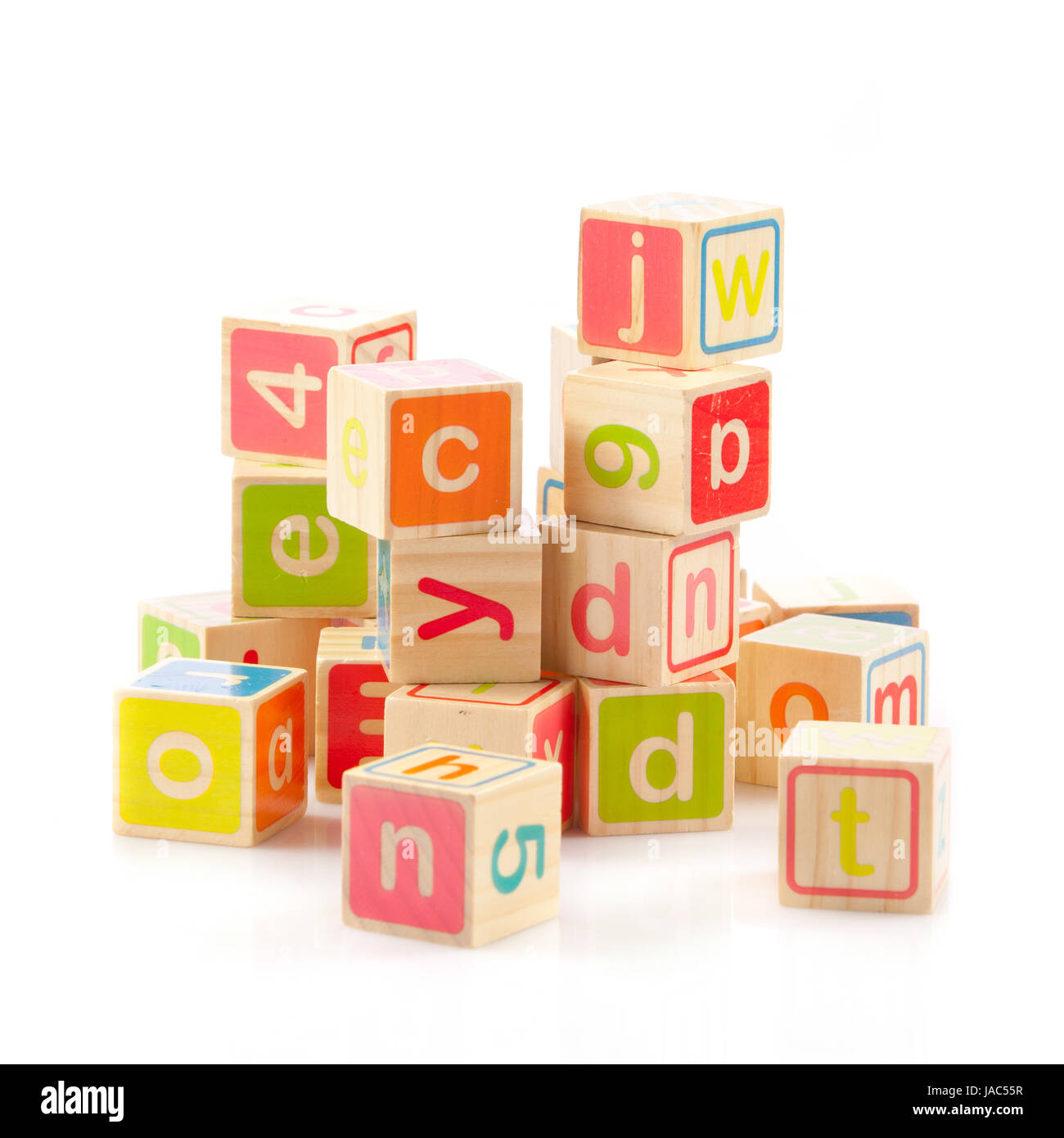 alphabet cubes with letters Stock Photo - Alamy