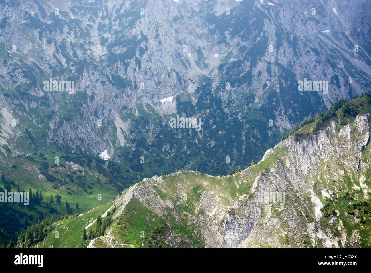 aerial view,alpine foothills Stock Photo - Alamy