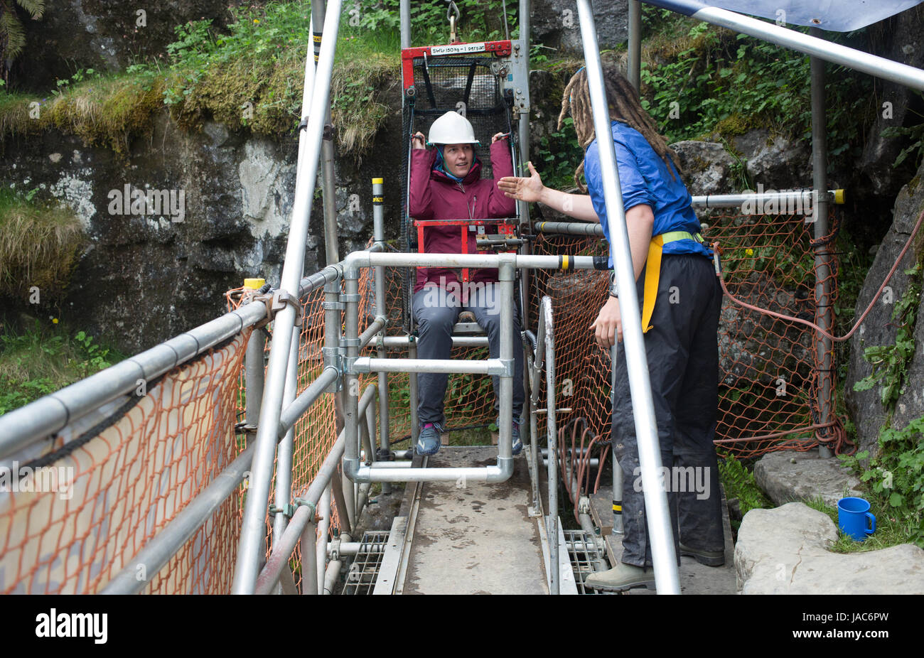 Gaping gill yorkshire hi-res stock photography and images - Alamy