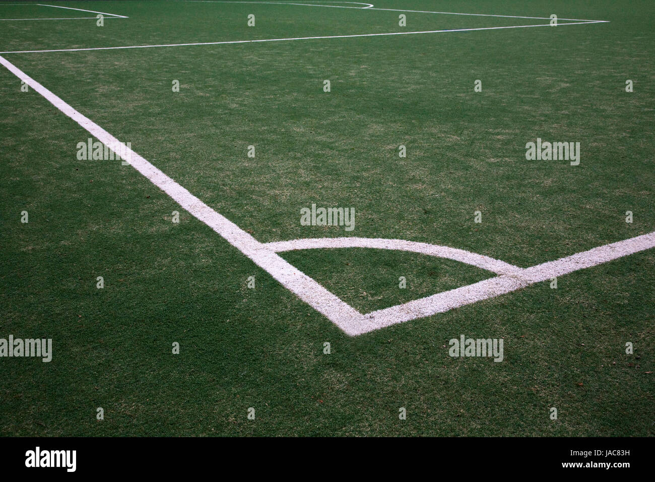 lines on the football field Stock Photo - Alamy