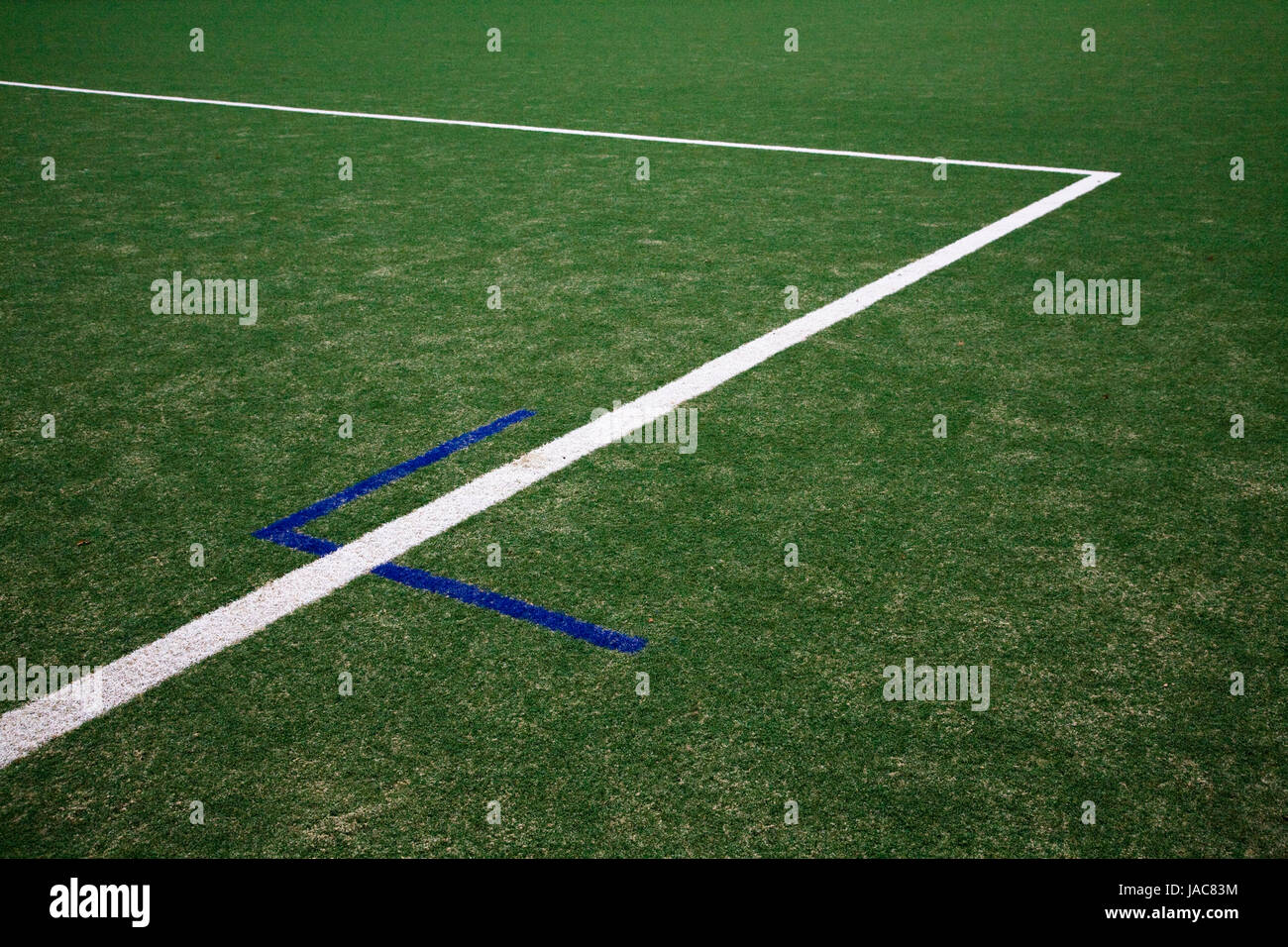 lines on the football field Stock Photo - Alamy