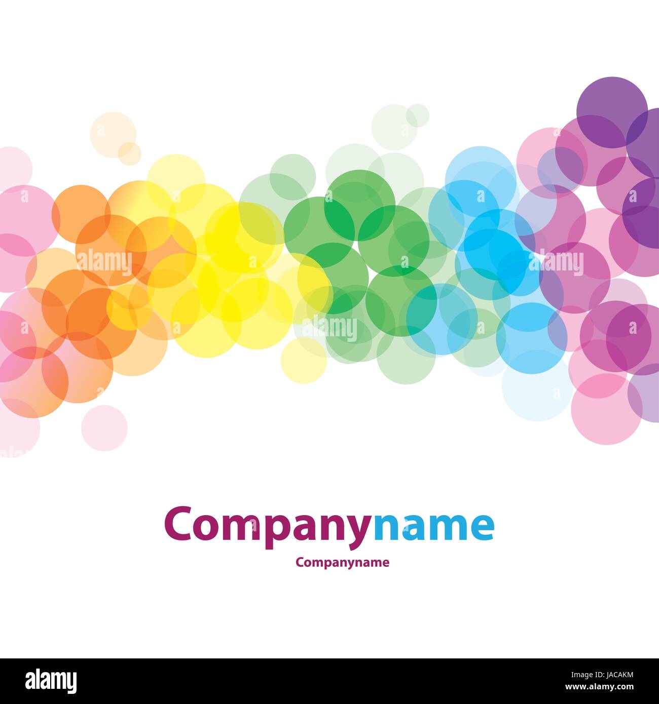 Colorful Abstract Bubbly Vector Background Design Stock Vector Image ...