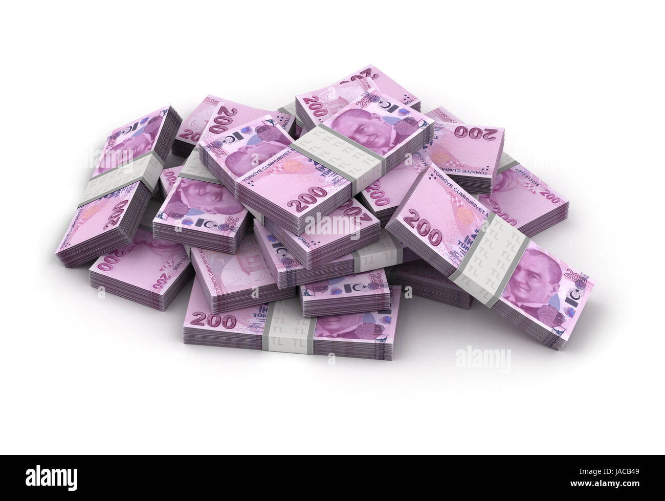Stack of Yuan Stock Photo - Alamy