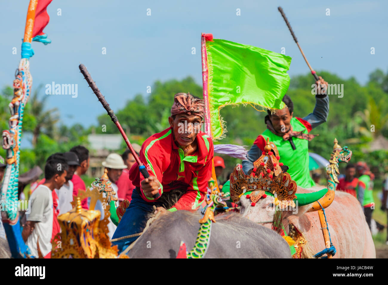 Indonesian traditional competition hi-res stock photography and images ...