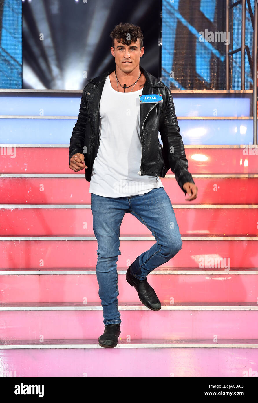 Lotan Carter arriving at The Big Brother Launch 2017 at Elstree Studios ...