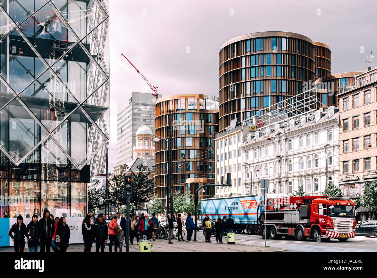 Danish financial street hi-res stock photography and images - Alamy
