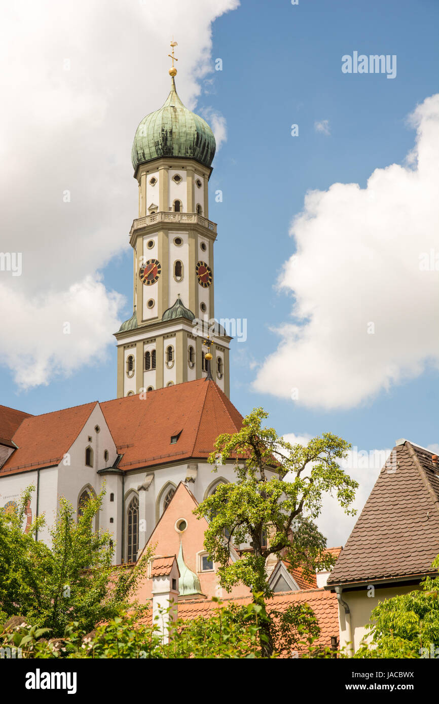 Basilika St. Ulrich in Augsburg (Bavaria, Germany Stock Photo - Alamy