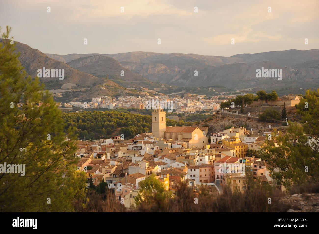 spain - polop de la marina - costa blanca Stock Photo - Alamy