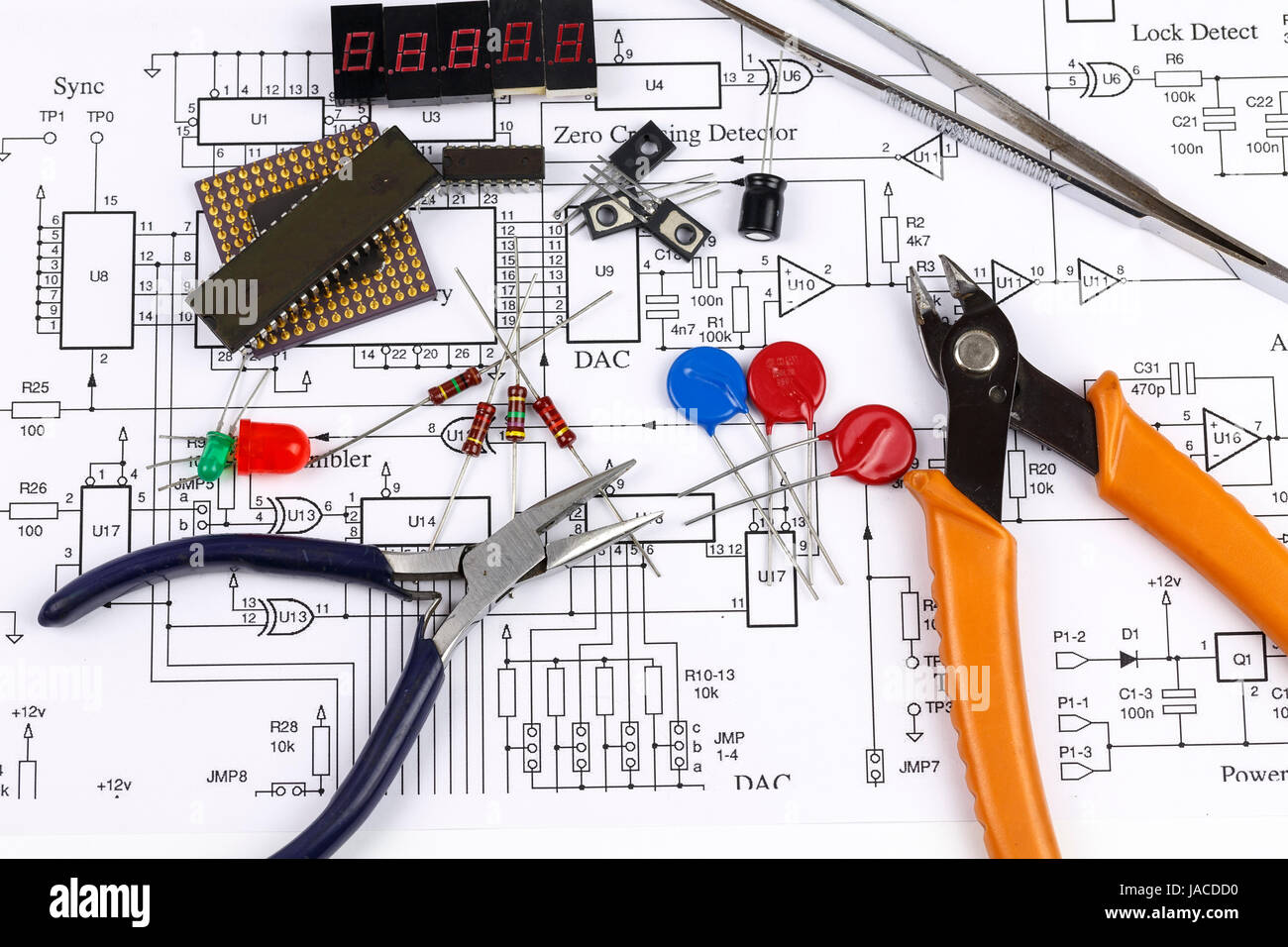 Circuit Diagram Stock Photos & Circuit Diagram Stock Images - Alamy