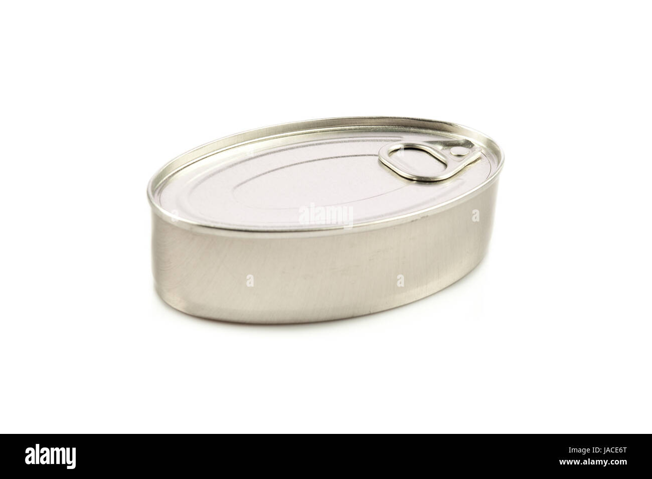 Tin can isolated on white. studio shot of a tin can isolated with ...
