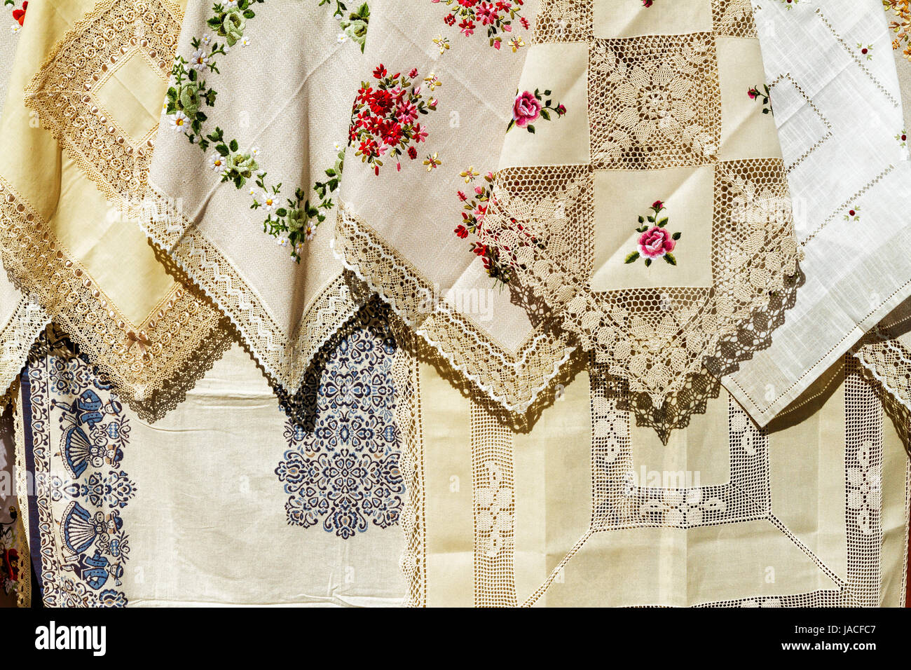 The Hungarian folk-art embroidery is world-famed Stock Photo - Alamy