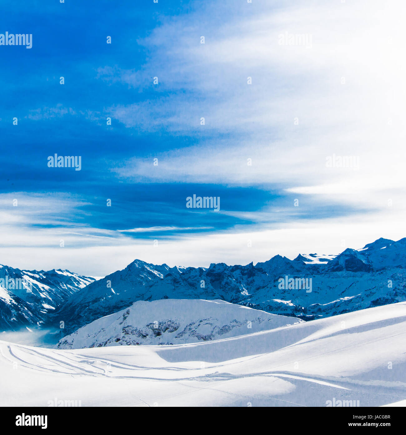 Ariel view alps hi-res stock photography and images - Alamy