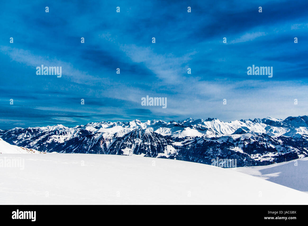 Ariel view alps hi-res stock photography and images - Alamy