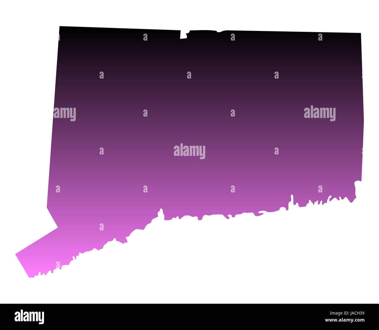 Karte von connecticut hi-res stock photography and images - Alamy