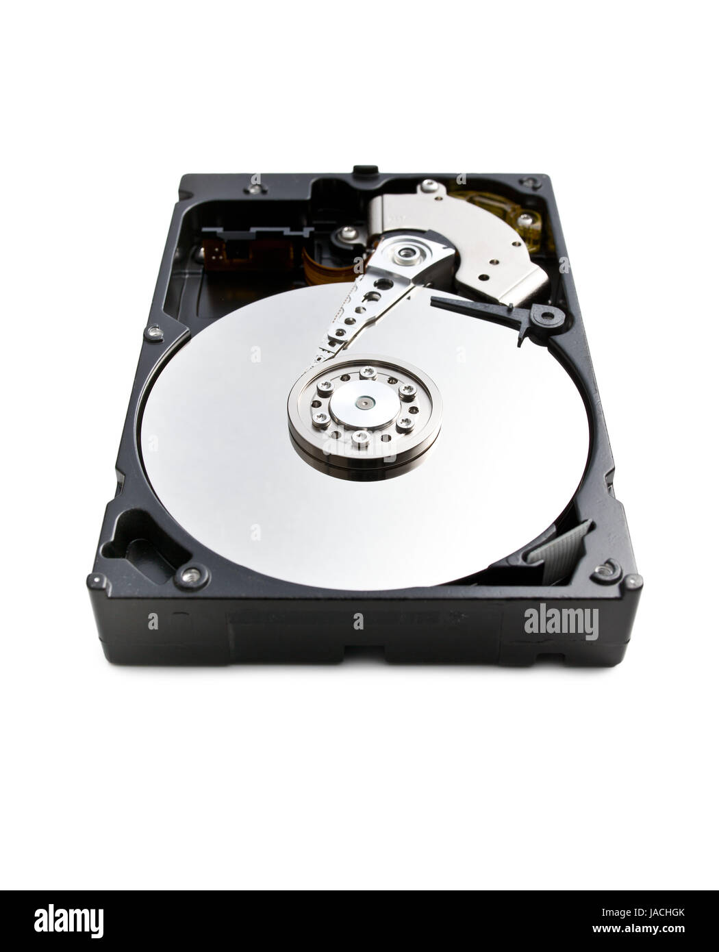 hard disk on white background Stock Photo - Alamy