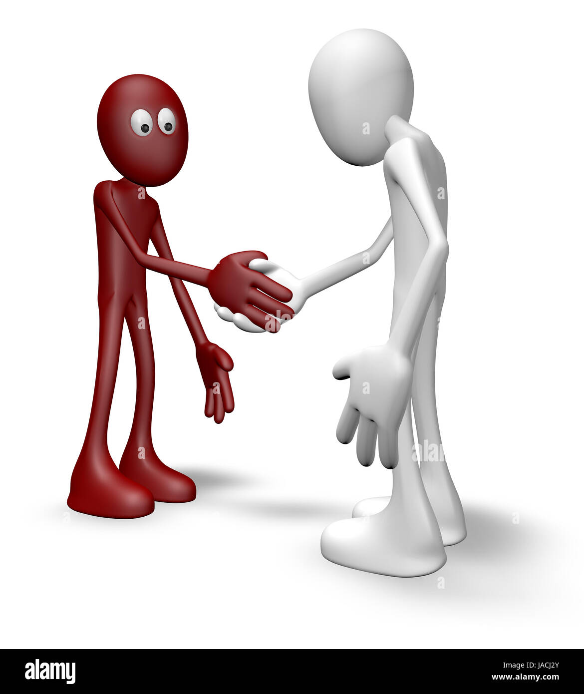 Hande geben Cut Out Stock Images & Pictures - Alamy