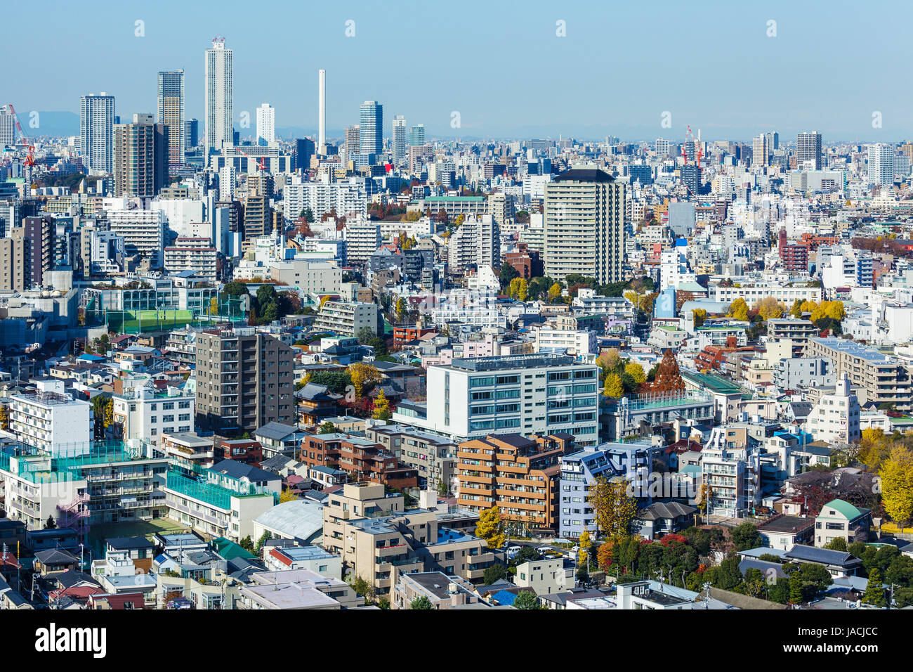 Cityscape in Tokyo Stock Photo - Alamy