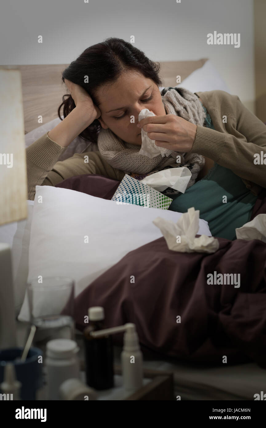 Sick sniffles sniff hi-res stock photography and images - Alamy