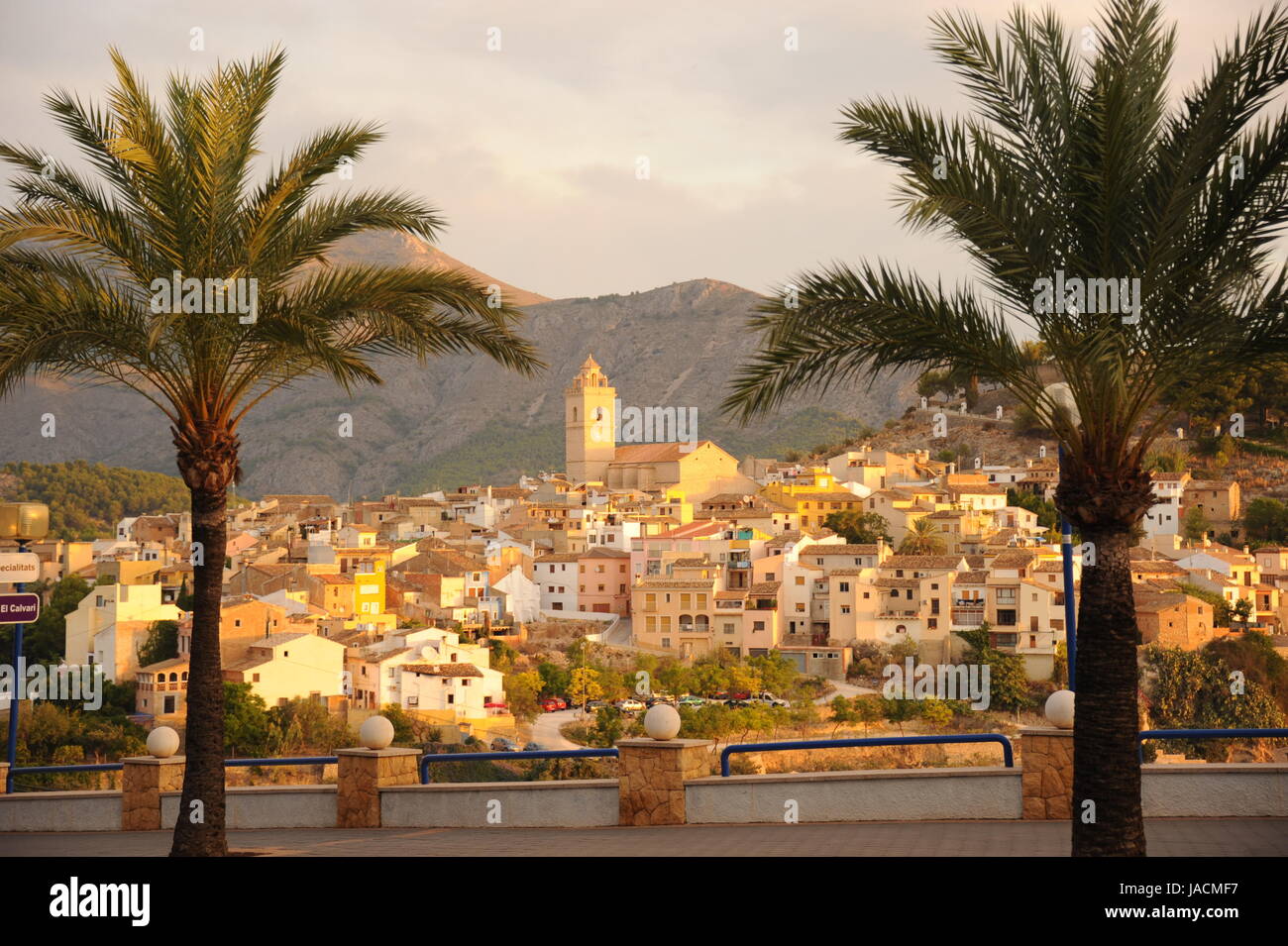 spain - polop de la marina - costa blanca Stock Photo - Alamy
