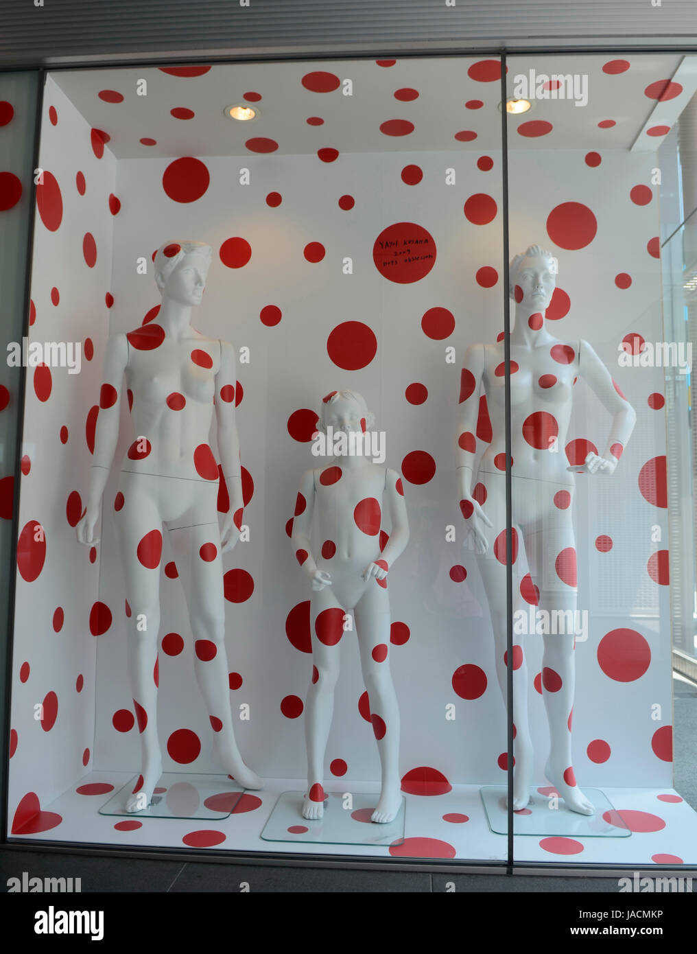 YAYOI KUSAMA - the sculpture 'Dots Obsession' on display at the ...