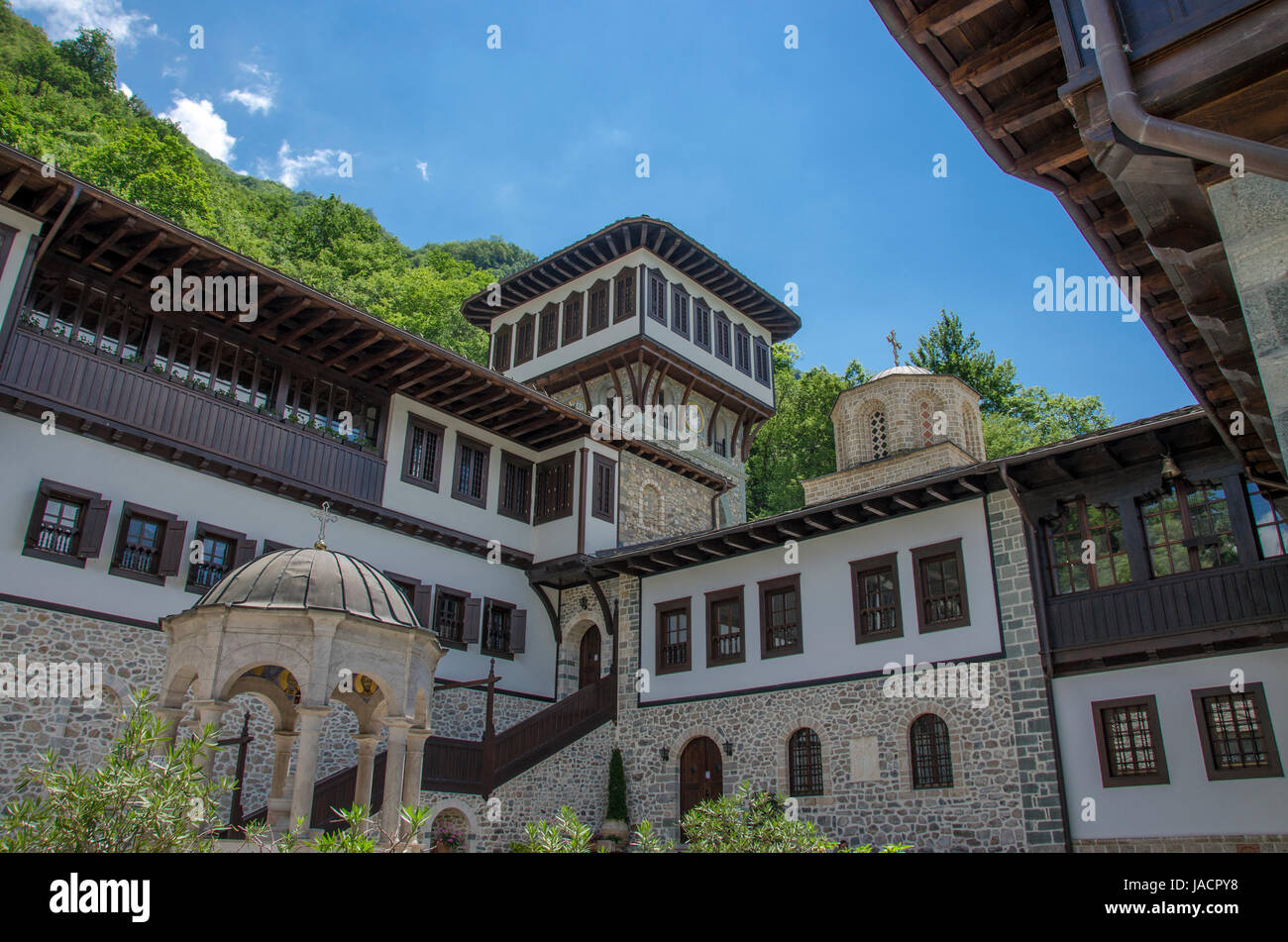 Bigorski, Macedonia - Saint John Monastery Stock Photo - Alamy