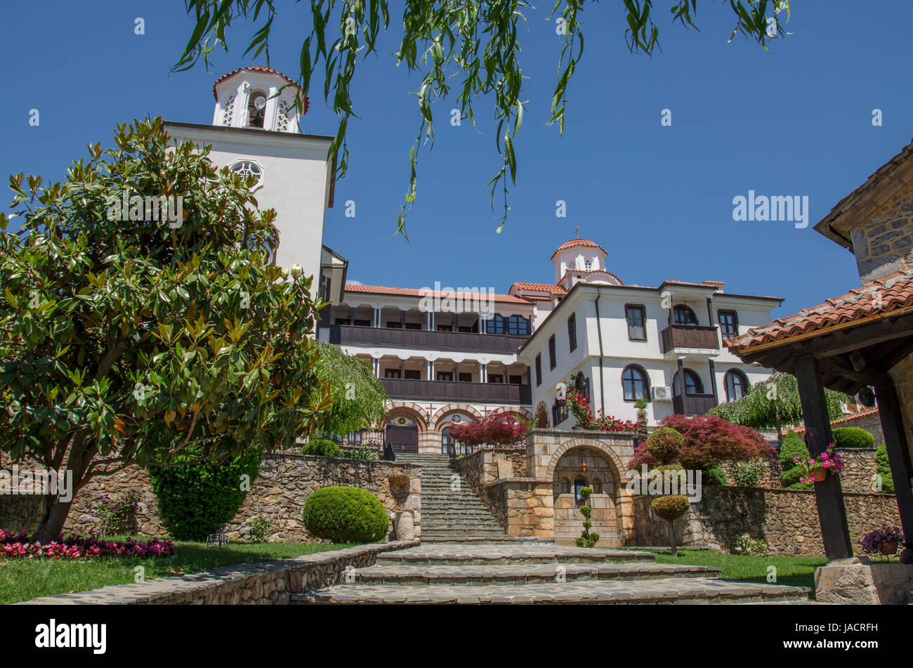 Debar, Macedonia - St. George the Victorious Monastery in Rajcica Stock ...