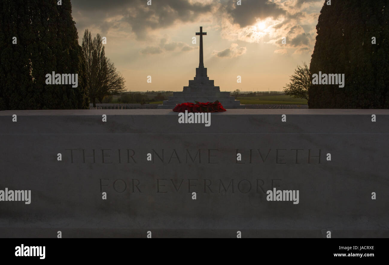 Tyne Cot Cemetery is the largest Commonwealth War Graves Commission ...