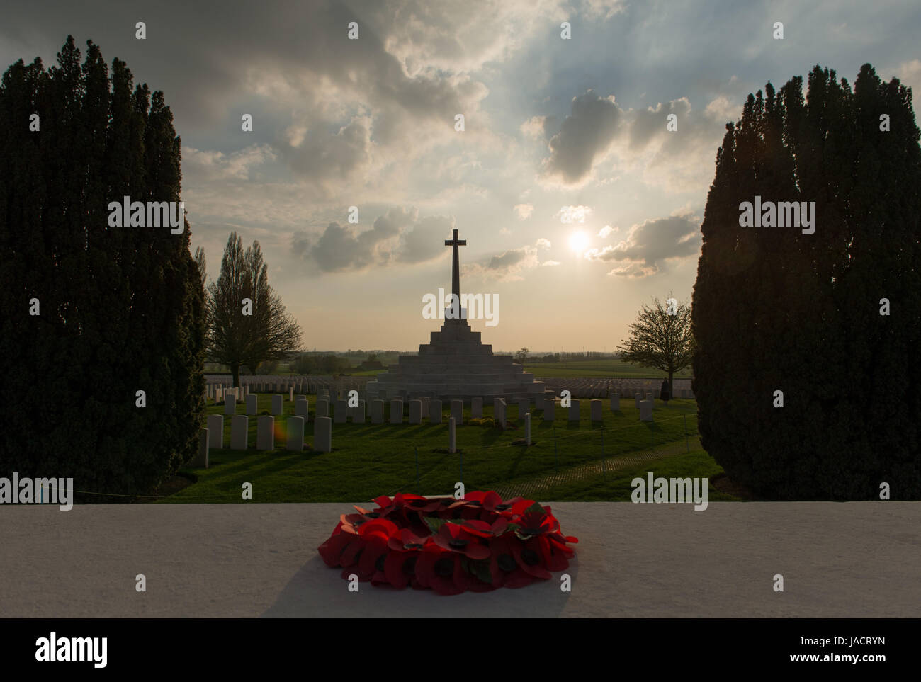 Tyne Cot Cemetery is the largest Commonwealth War Graves Commission ...