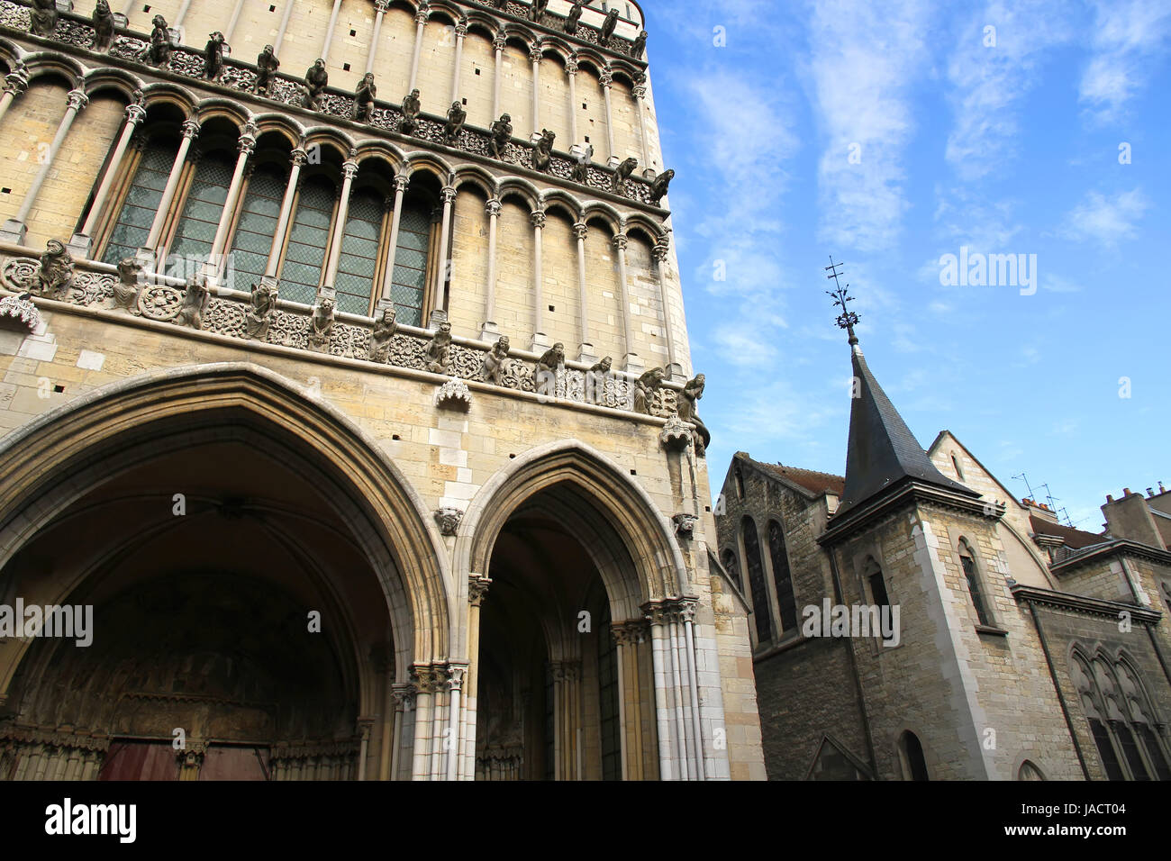 Ancient Architecture in Dijon, France, Europe Stock Photo - Alamy