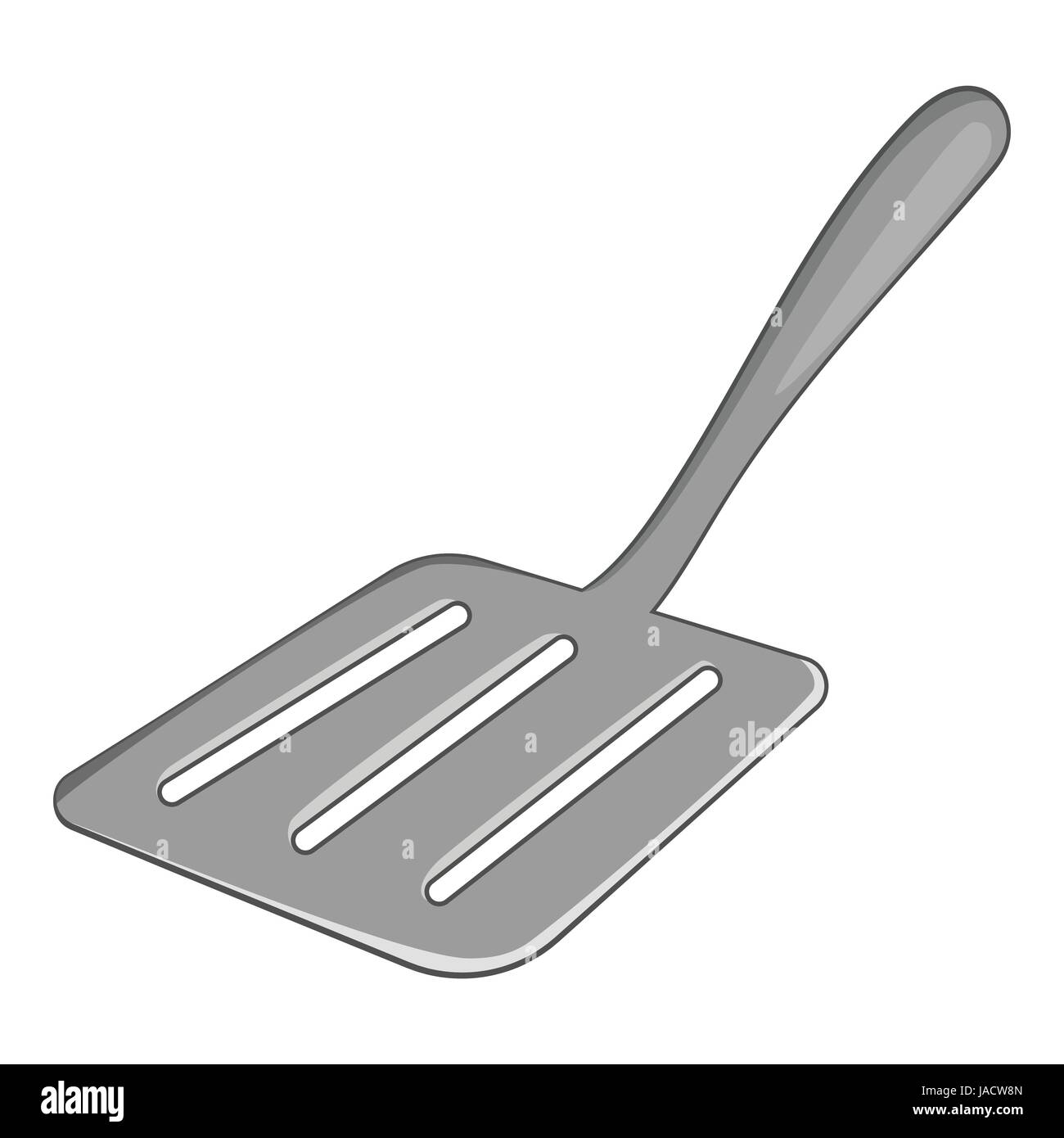 Kitchen spatula icon. Cartoon illustration of kitchen spatula vector ...