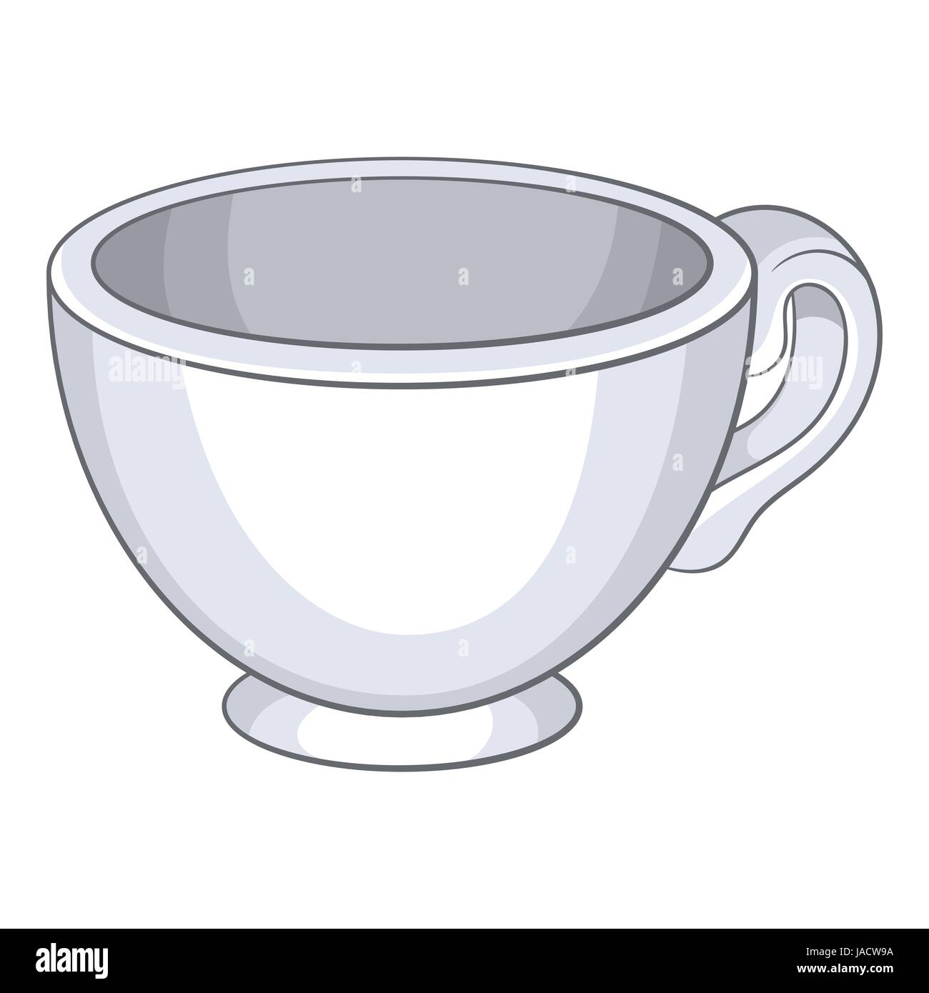 Cup icon. Cartoon illustration of cup vector icon for web Stock Vector ...