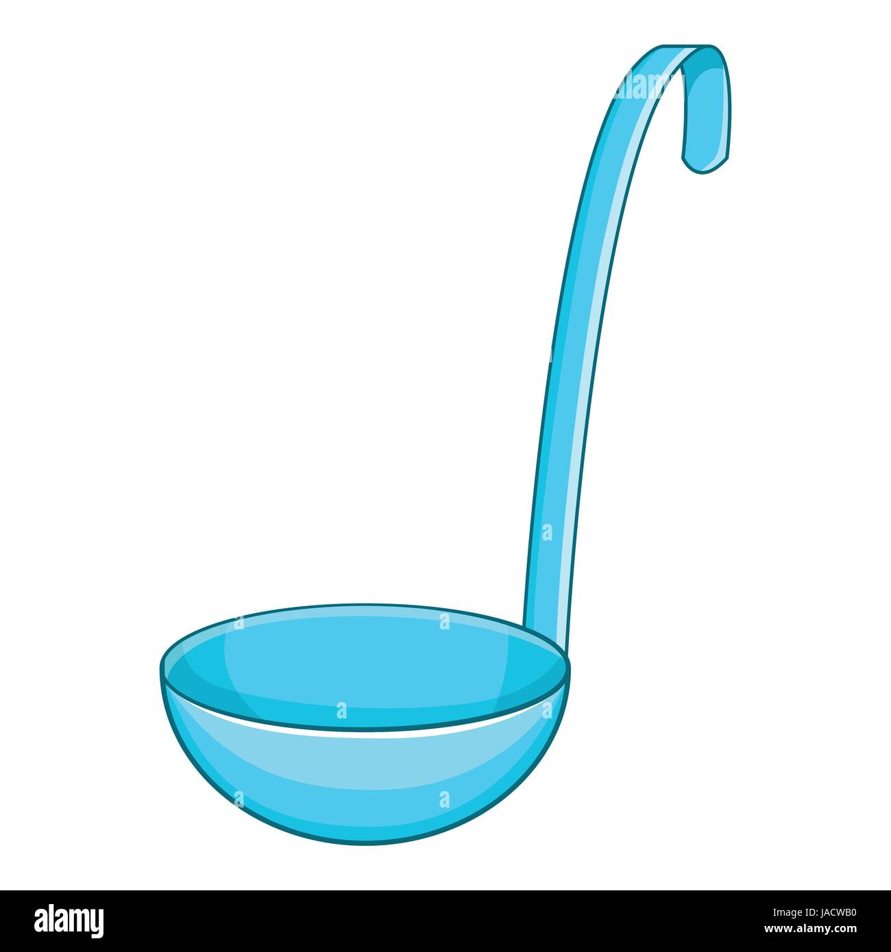 Ladle icon. Cartoon illustration of ladle vector icon for web Stock ...