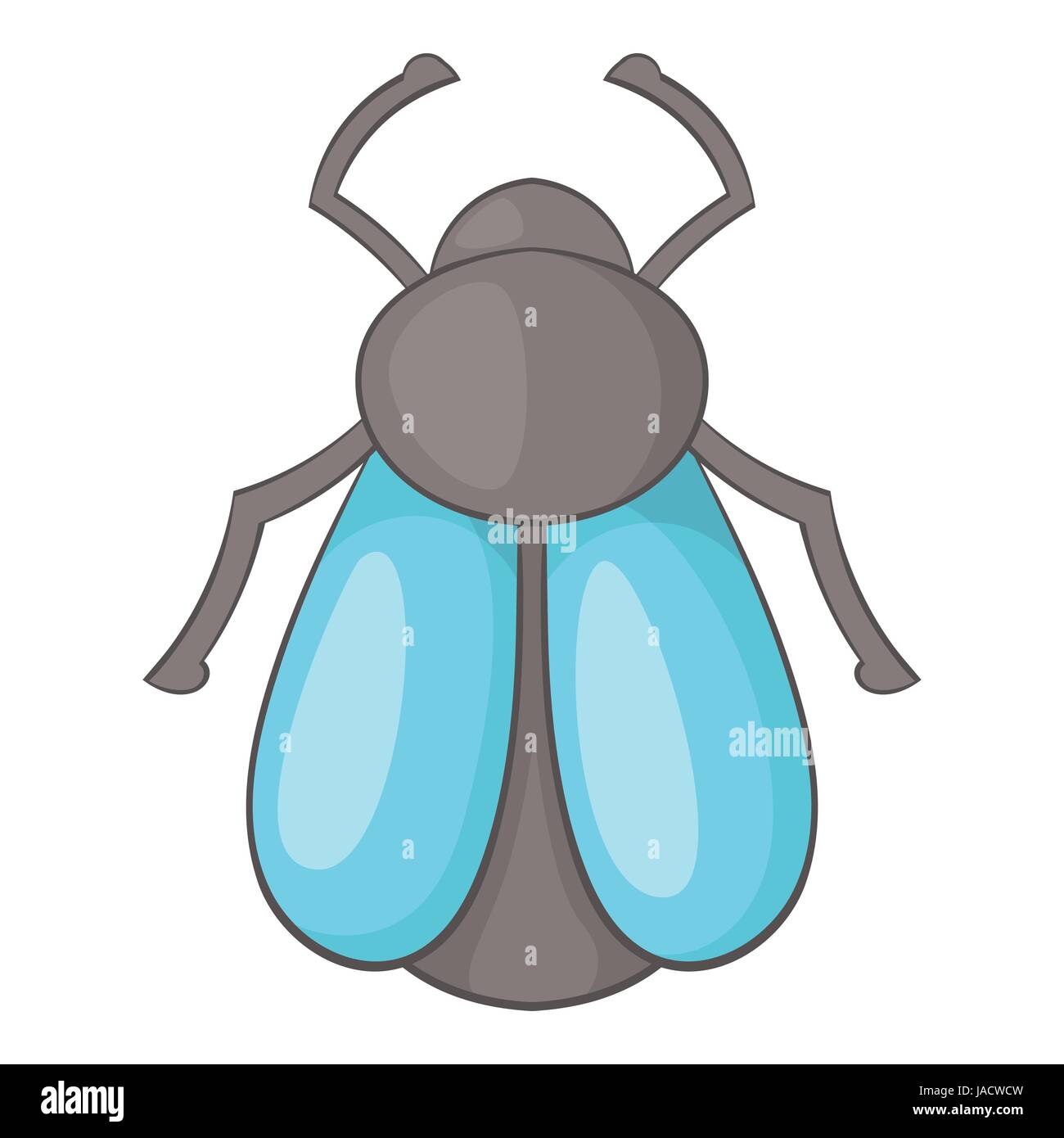 Fly icon. Cartoon illustration of fly vector icon for web Stock Vector ...