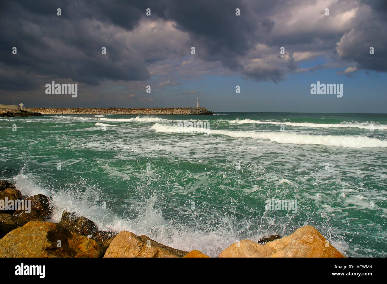 Dark black coastal rocks hi-res stock photography and images - Alamy