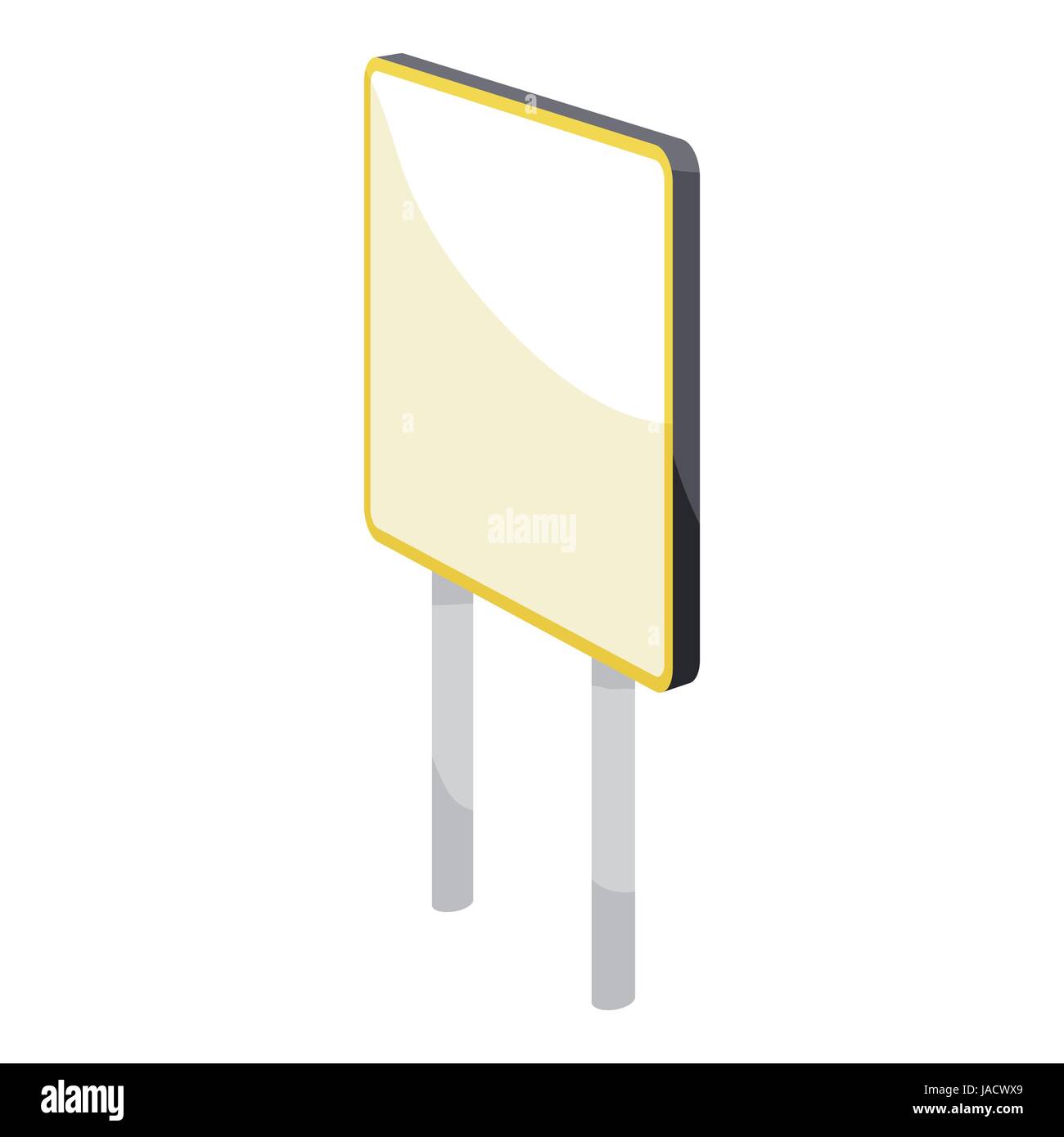 Advertising sign icon. Cartoon illustration of advertising sign vector ...