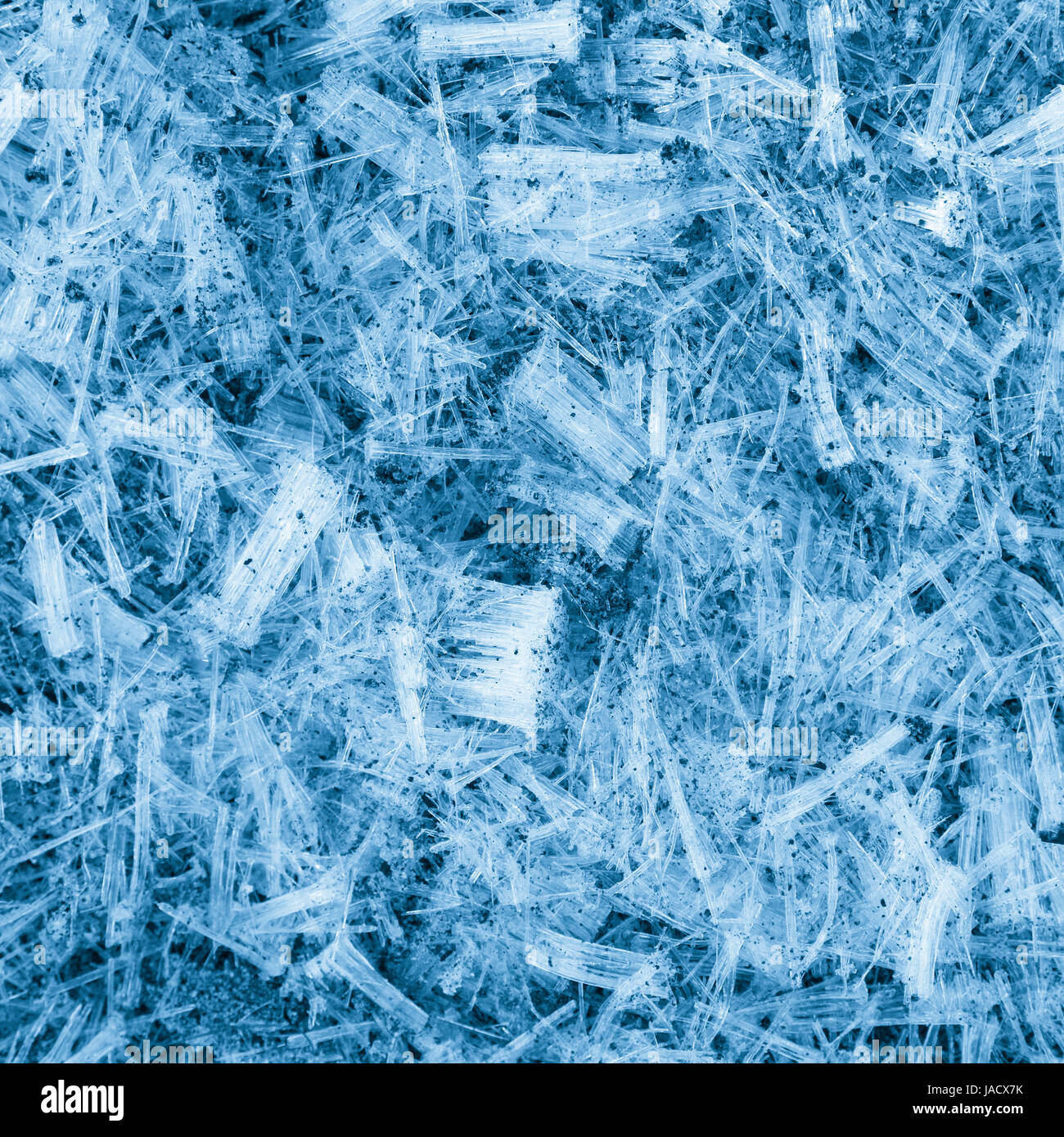 Cold blue winter frost textured background Stock Photo - Alamy