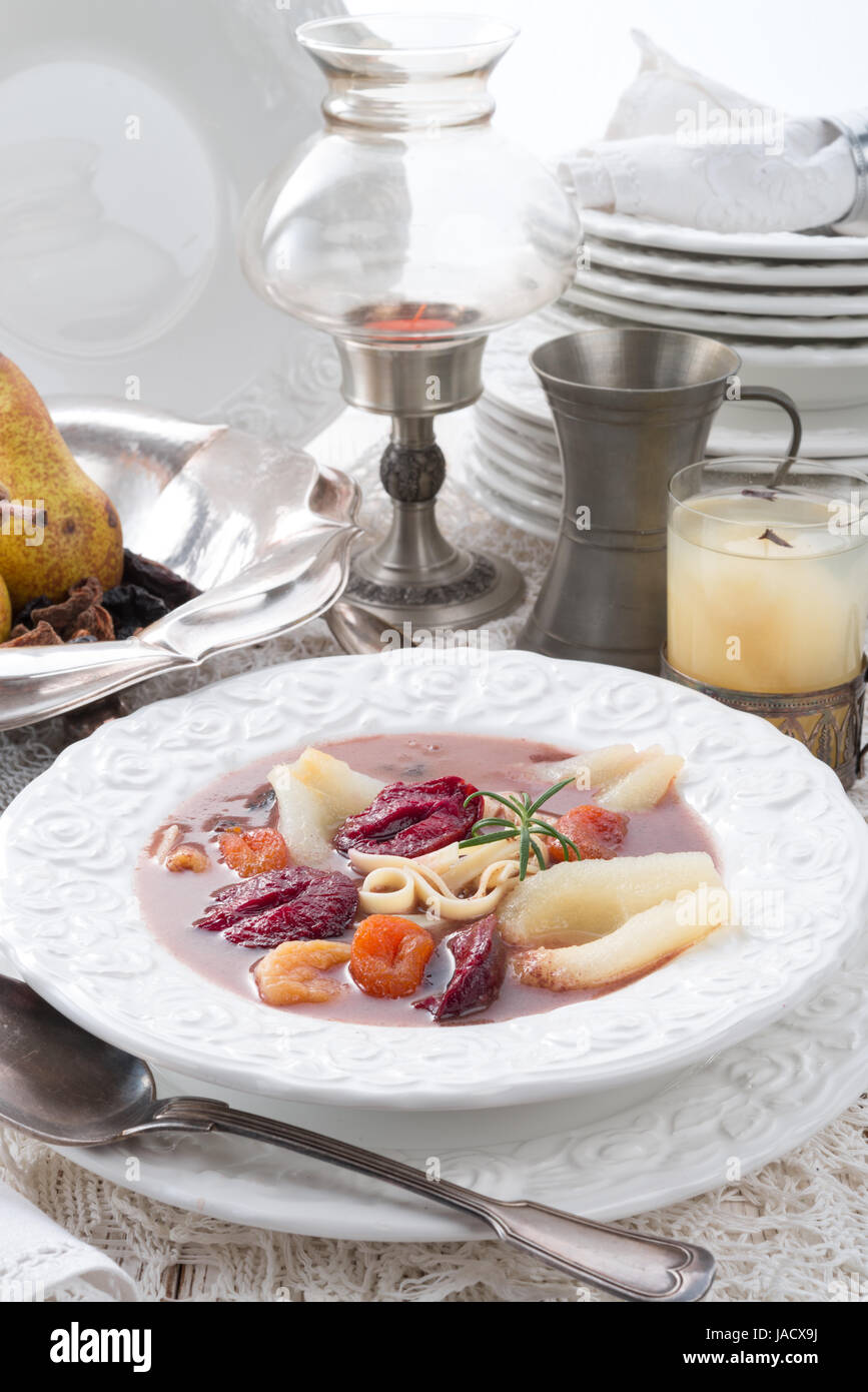 Czernina polish soup hi-res stock photography and images - Alamy