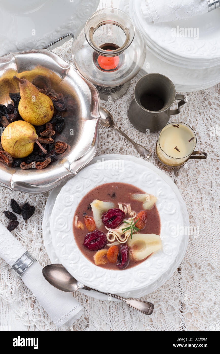 Czernina polish soup hi-res stock photography and images - Alamy